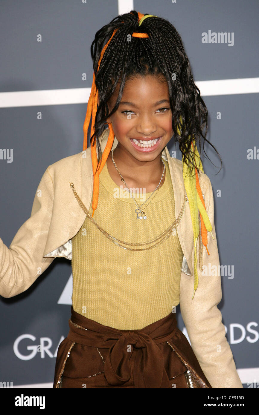 Willow Smith The 53rd Annual GRAMMY Awards at the Staples Center - Red ...