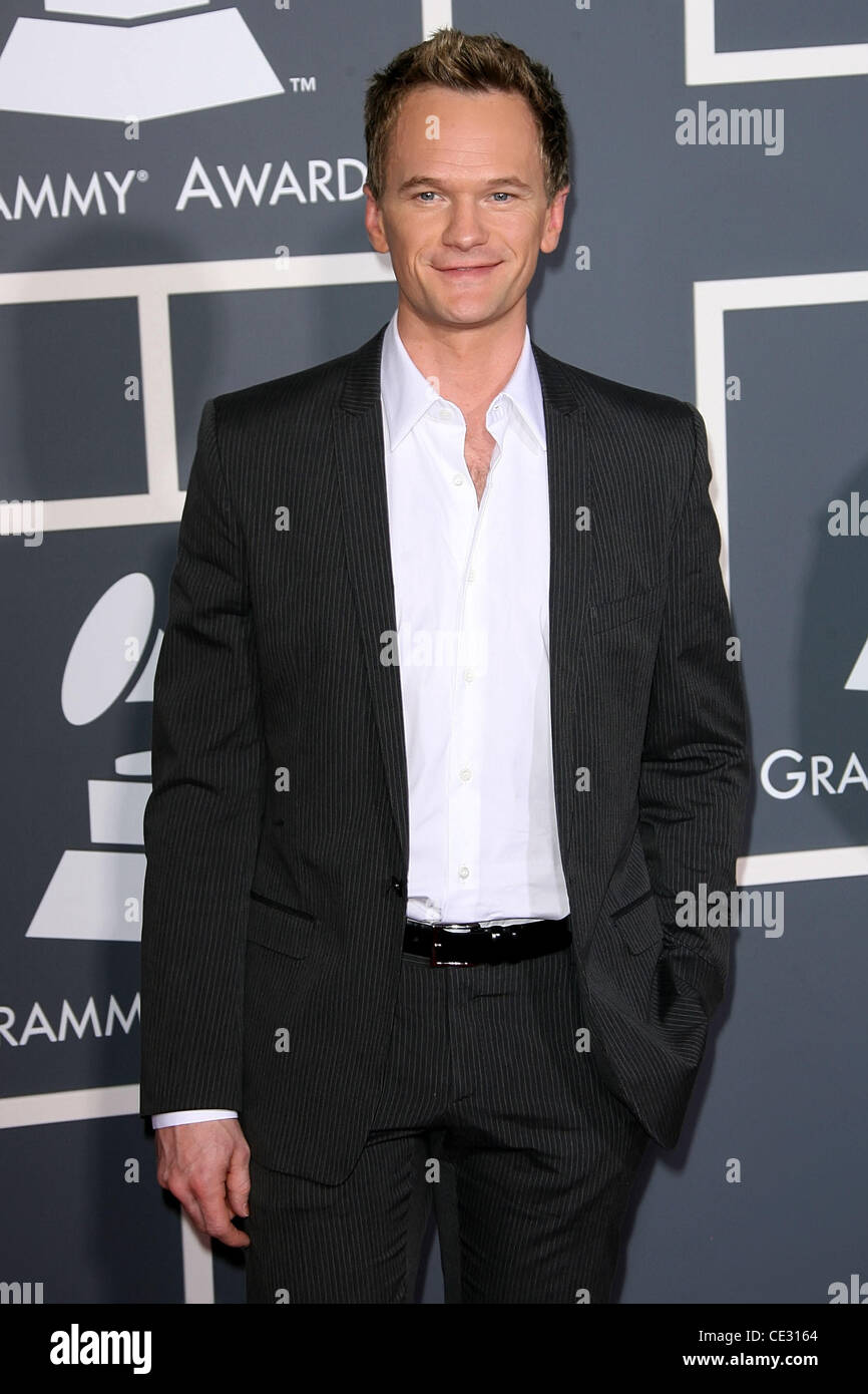 Neil Patrick Harris The 53rd Annual GRAMMY Awards at the Staples Center - Red Carpet Arrivals ...