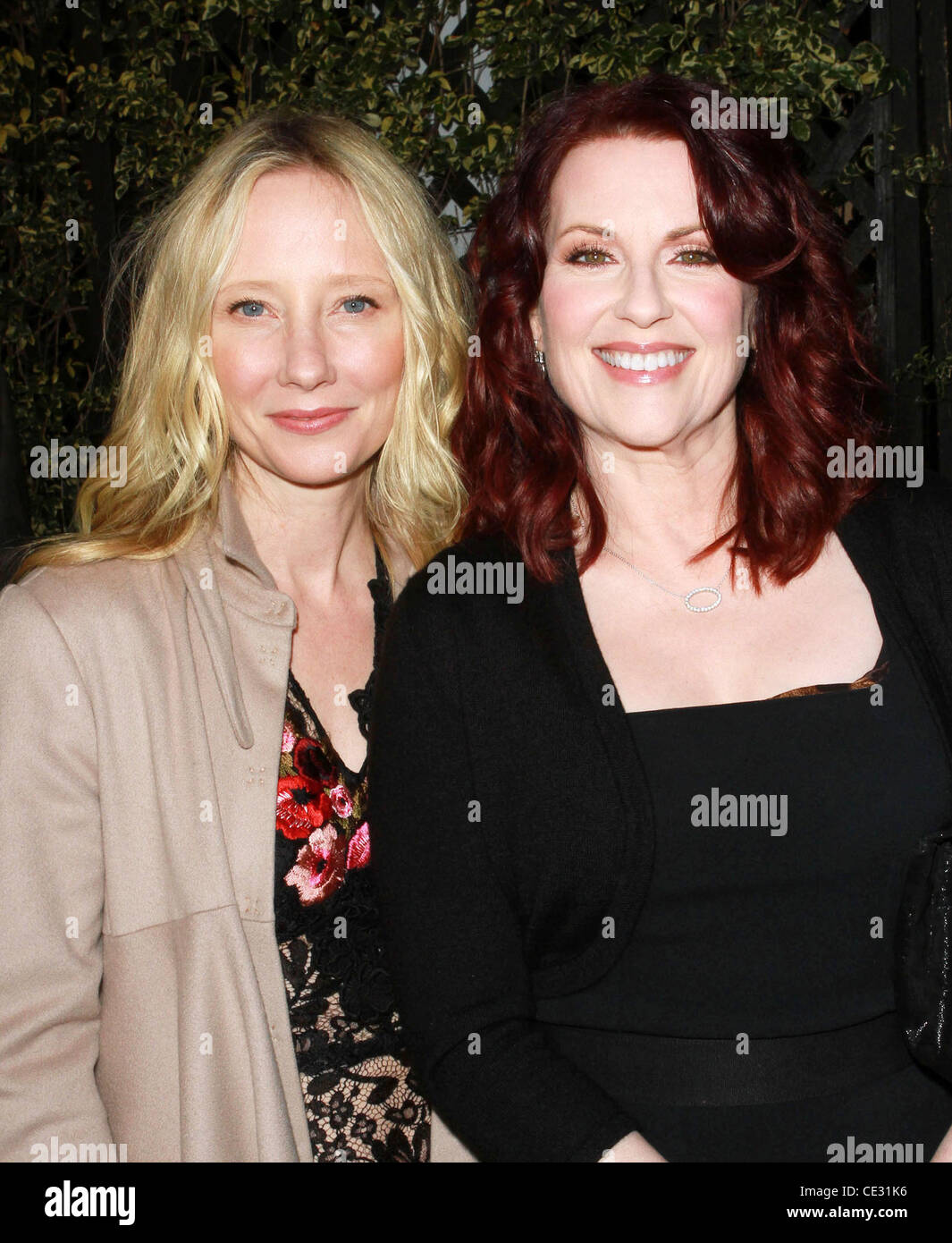 Anne Heche and Megan Mullally Alec Baldwin Hollywood Walk Of Fame ...