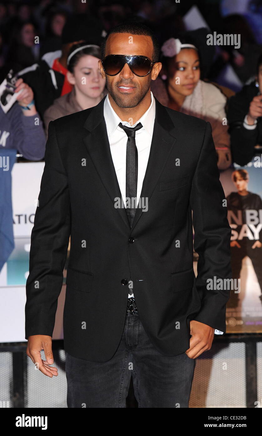 Craig David 'Never Say Never' film premiere held at Cineworld O2 ...