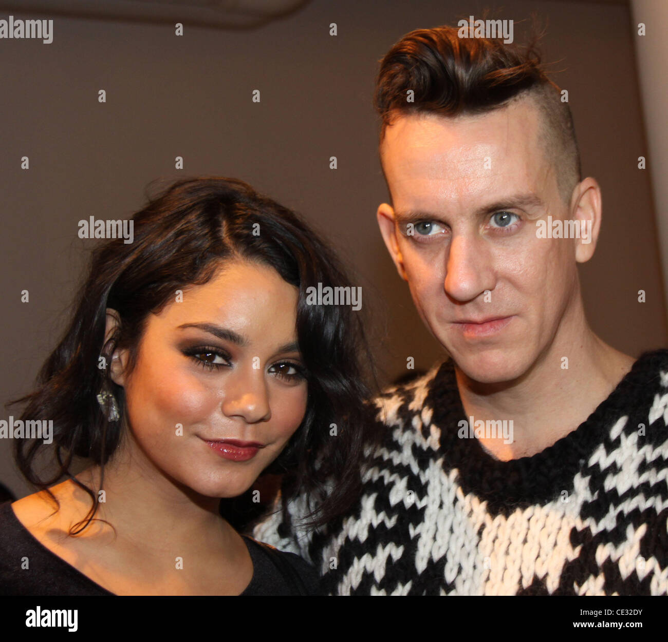 Jeremy Scott and Vanessa Hudgens Mercedes-Benz IMG New York Fashion ...