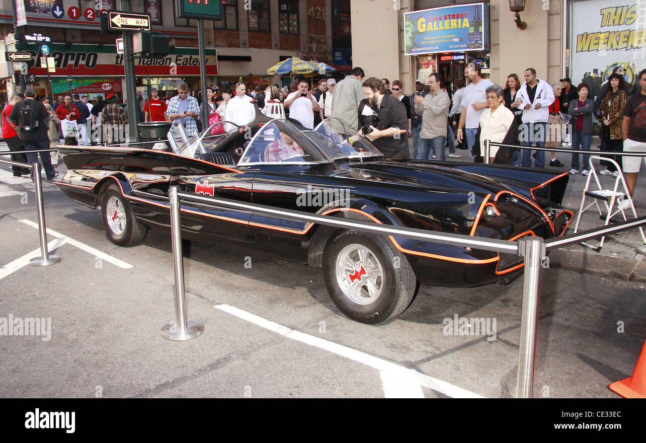 The Bat Mobile from Batman 2010 Wizard World Big Apple Comic Con held ...