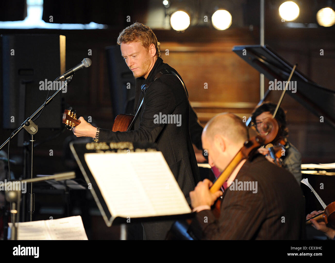 Singer Teddy Thompson performing live at the Robert Kirby Memorial ...