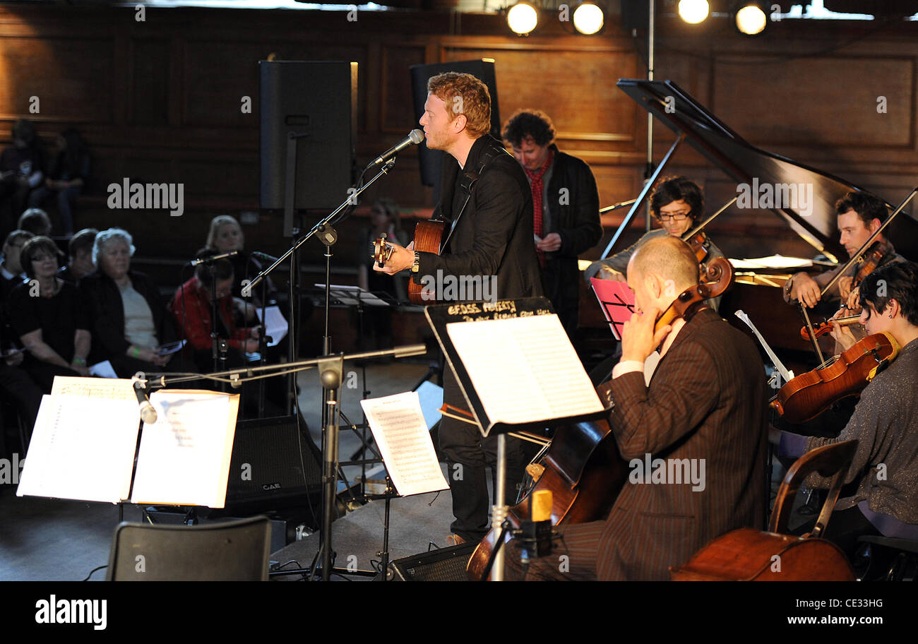 Singer Teddy Thompson performing live at the Robert Kirby Memorial ...