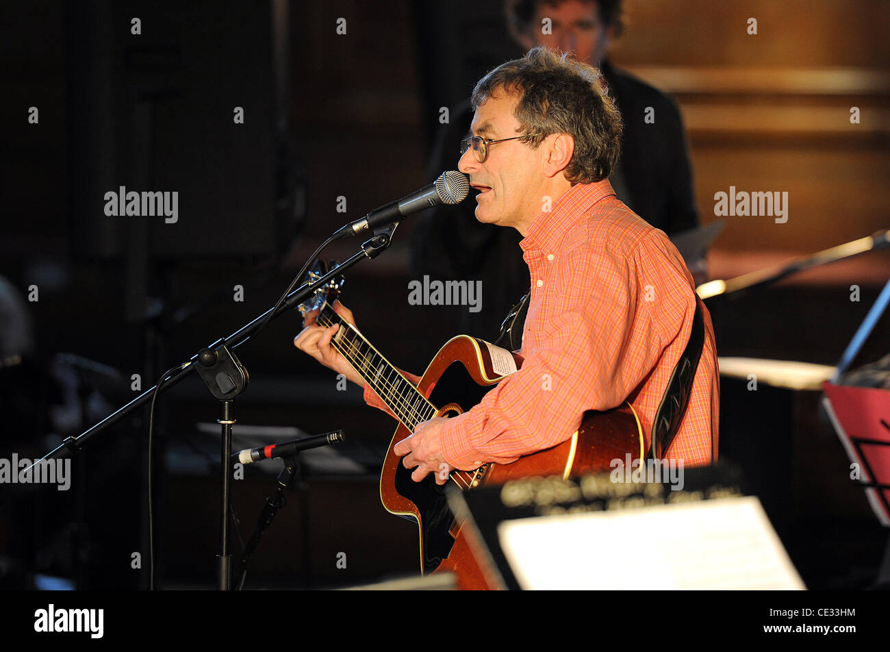 Singer Steve Ashley performing live at the Robert Kirby Memorial ...