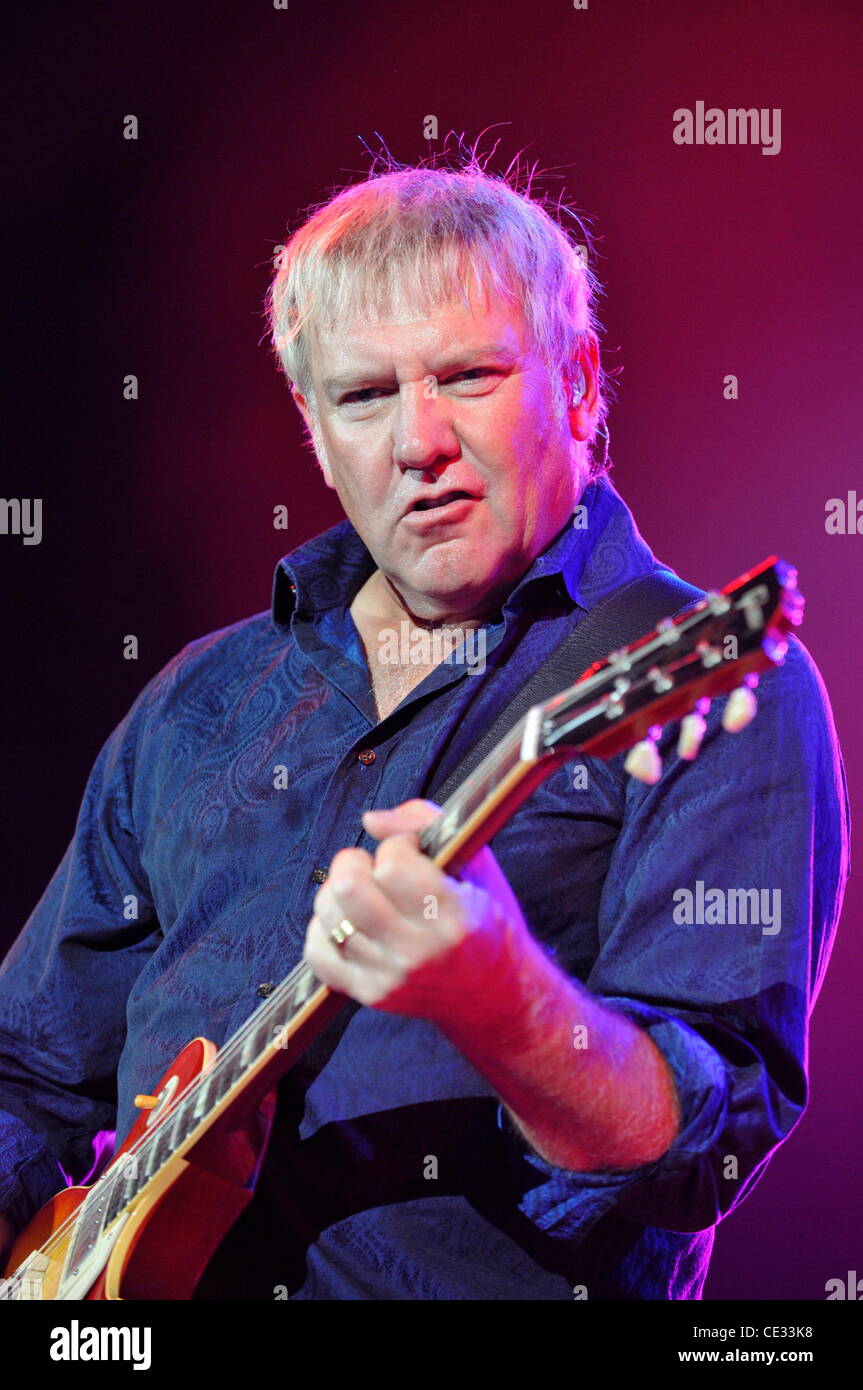 Alex Lifeson Canadian rock band Rush performs live at the Cruzan ...