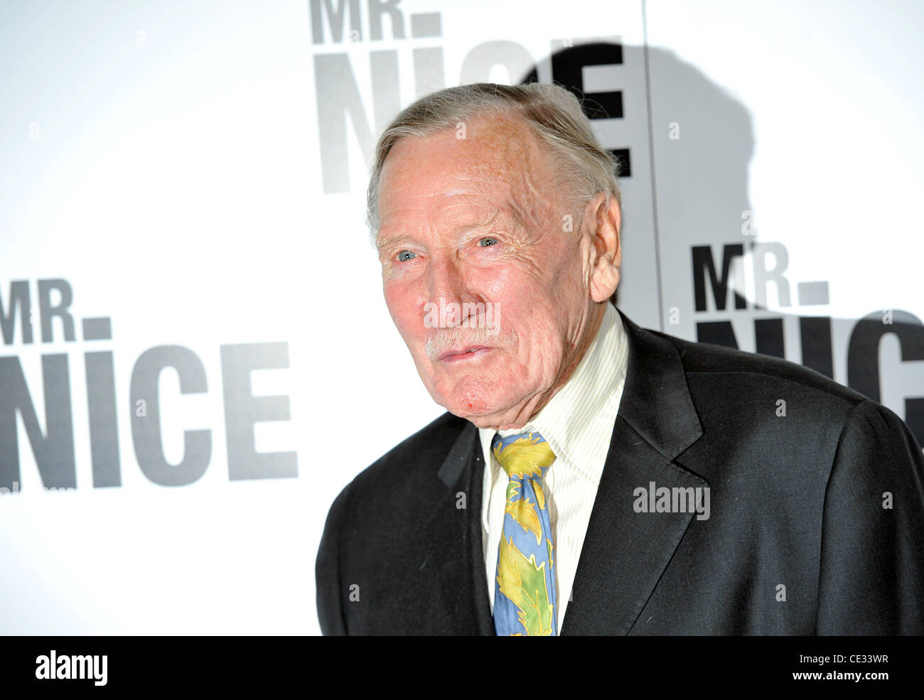 Leslie Phillips The UK film premiere of 'Mr Nice', held at the ...