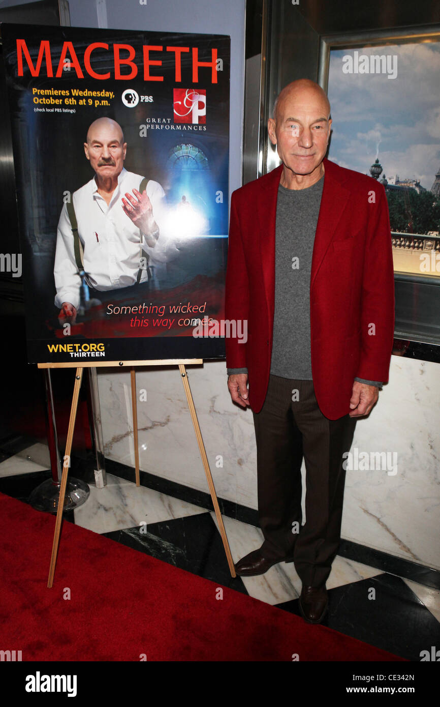 Patrick Stewart World Premiere Screening Of 'Macbeth' at The Paris ...