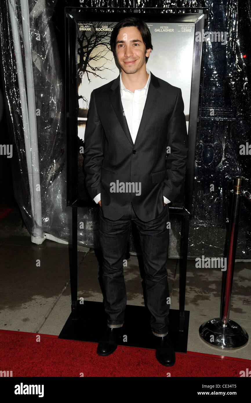 Justin Long The Los Angeles Premiere of 'Conviction' at AMPAS Samuel ...