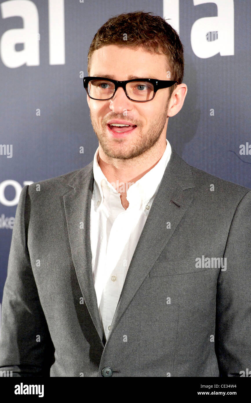 Justin Timberlake 'The Social Network' photocall at the Villamagna ...