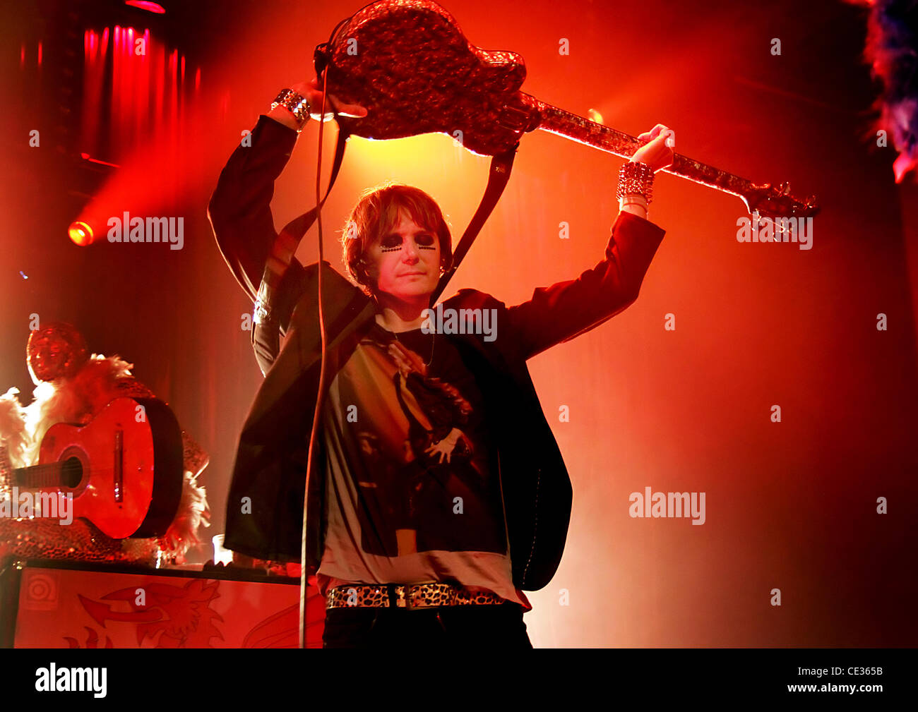 Nicky Wire The Manic Street Preachers performing at Liverpool ...