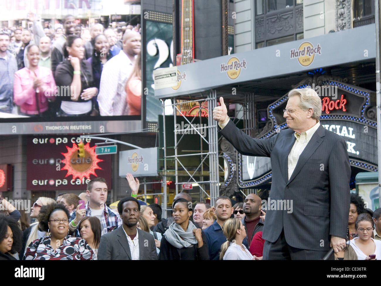 TV Host Jerry Springer celebrates the taping of 'The Jerry Springer ...