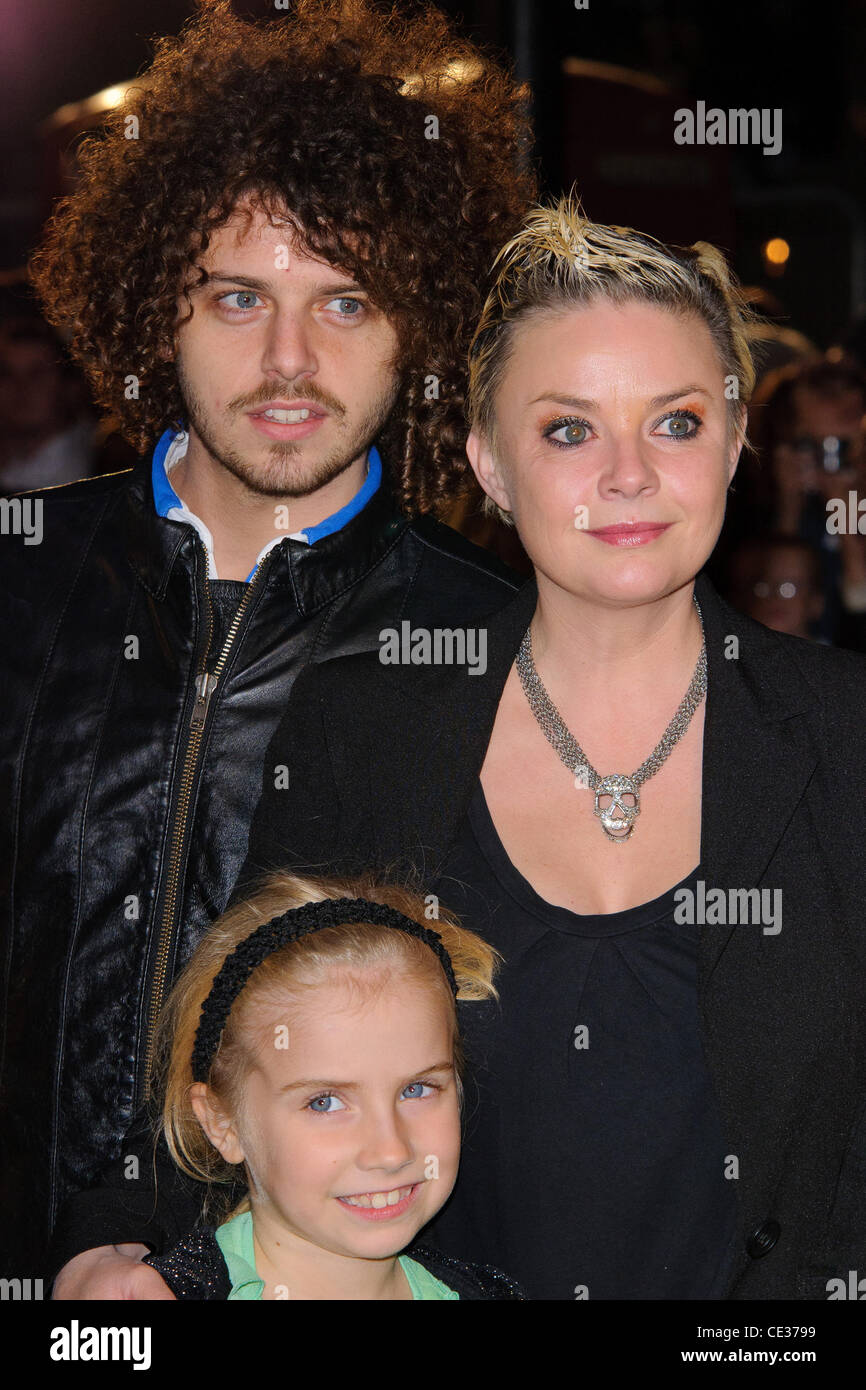 Gail Porter and family Despicable Me - UK film premiere held at the ...