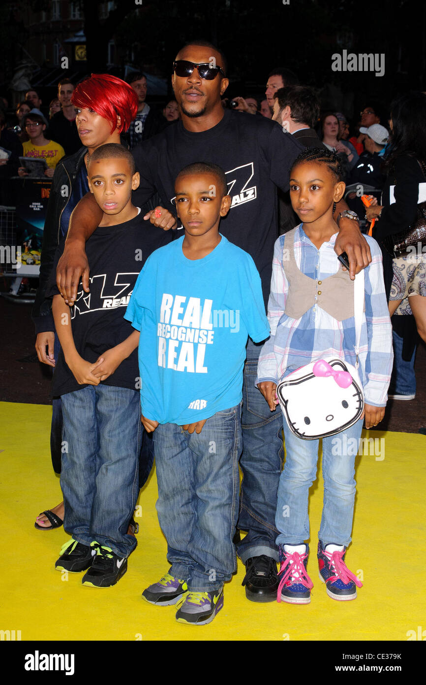 Ashley Walsh and Guests Despicable Me - UK film premiere held at the ...