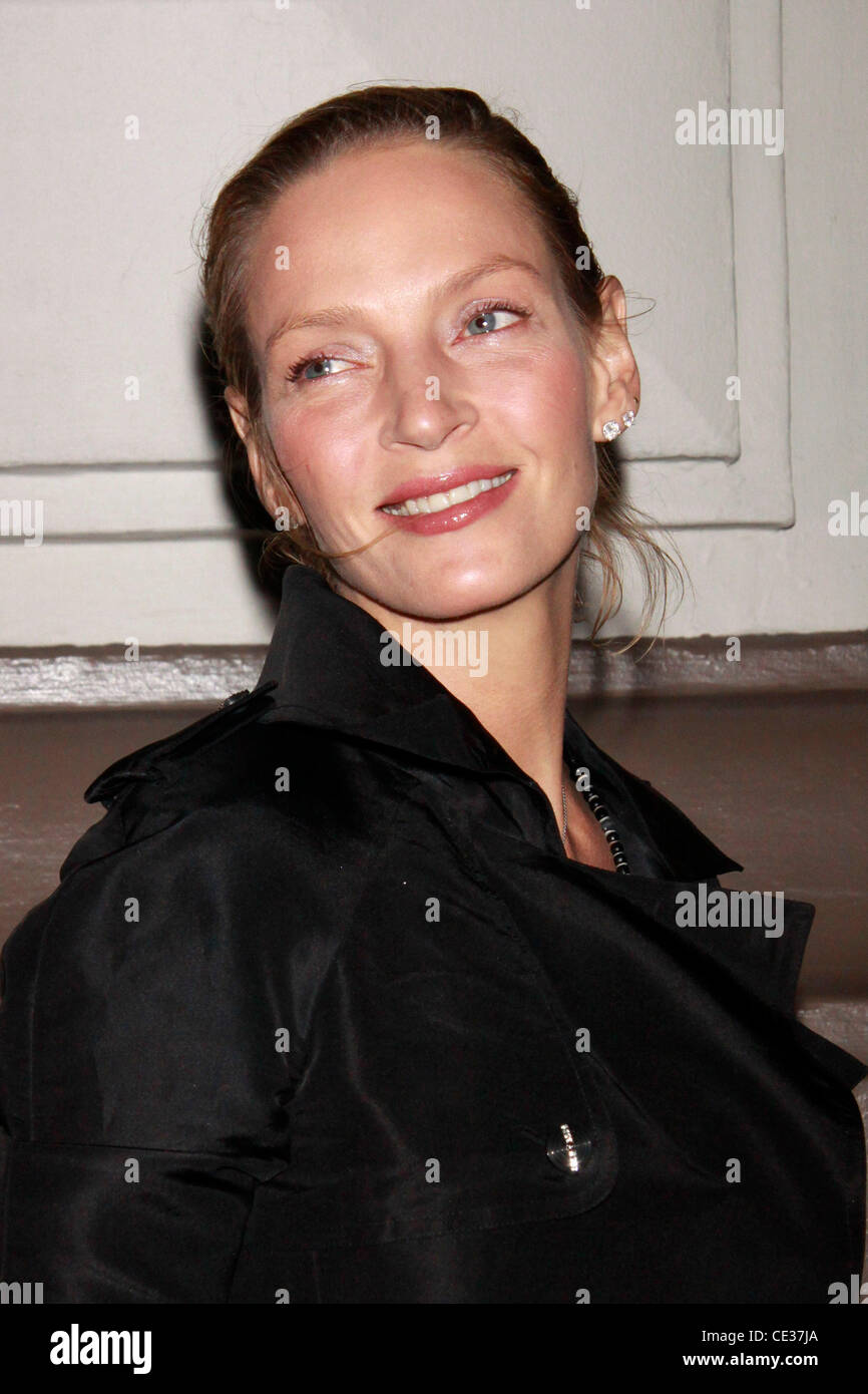 Uma Thurman Opening night of the Broadway production of 'David Mamet's ...