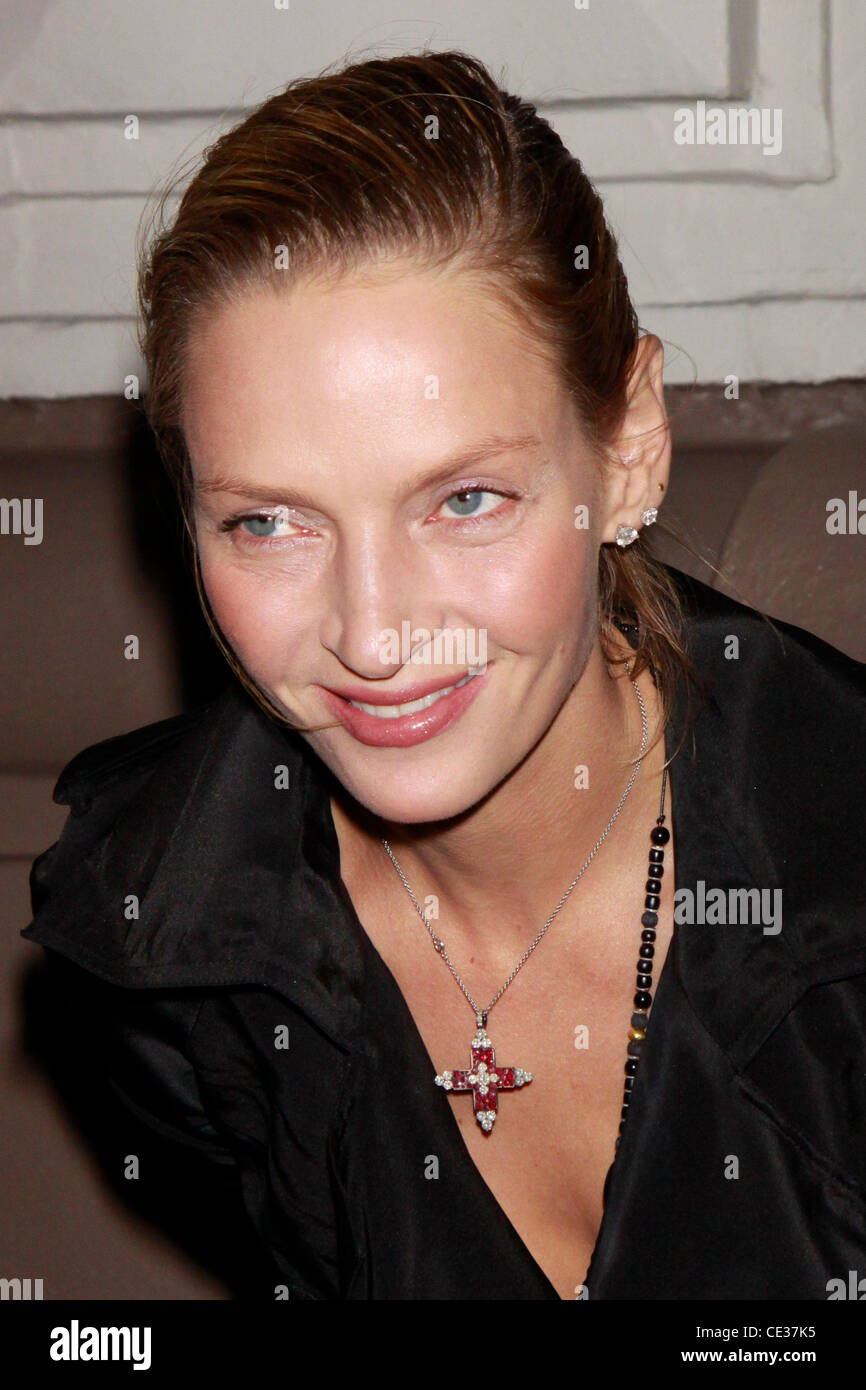 Uma Thurman Opening night of the Broadway production of 'David Mamet's ...