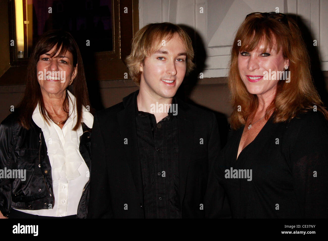 Michael Alden and guests Opening night of the Broadway production of ...