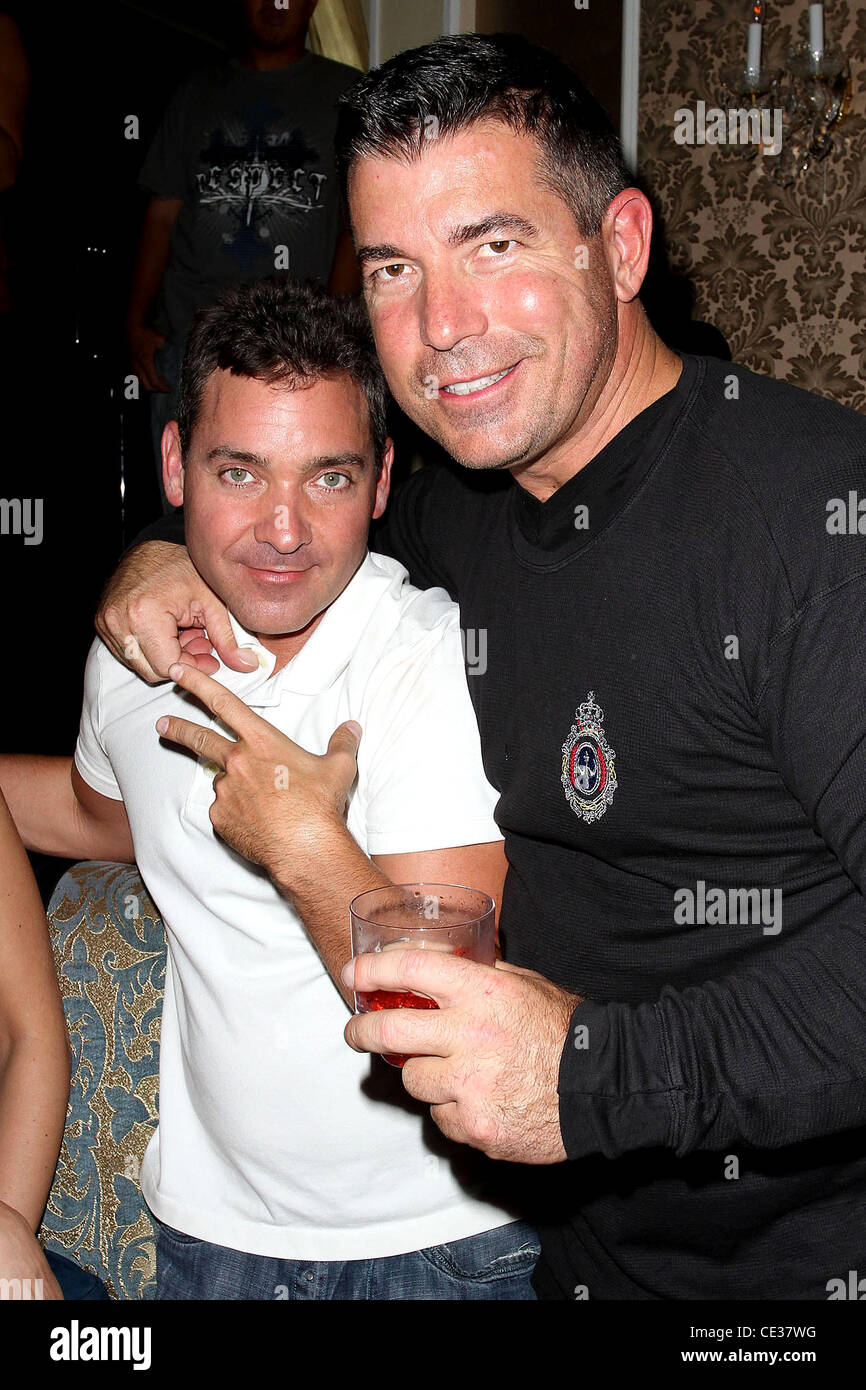 Mike Petolino and 'Devotion' vodka label designer Drew Doctrine Denim ...