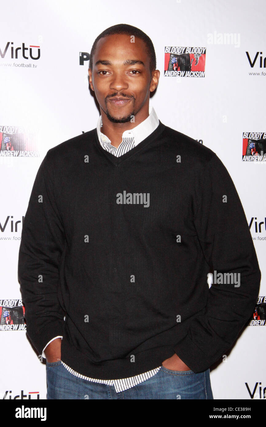 Anthony Mackie Opening night of the Broadway musical production of ...