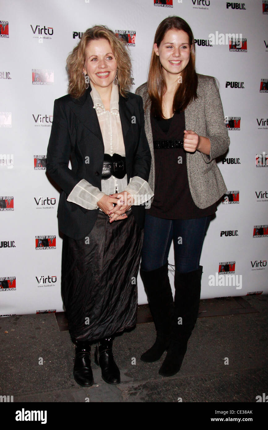 Renee Fleming and daughter Opening night of the Broadway musical ...