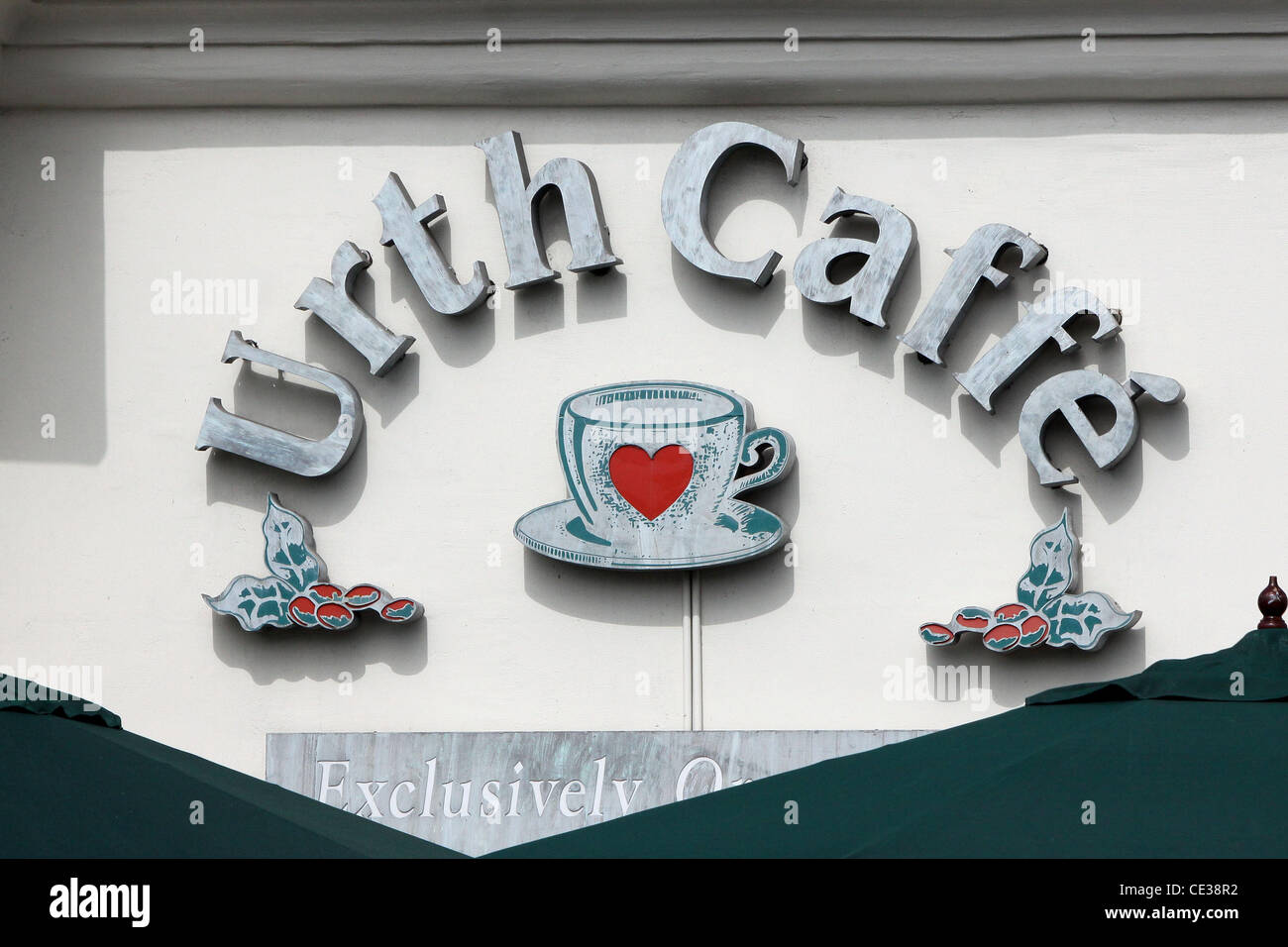 Urth Cafe exterior on Melrose Avenue Los Angeles, California - 14.10.10 ...