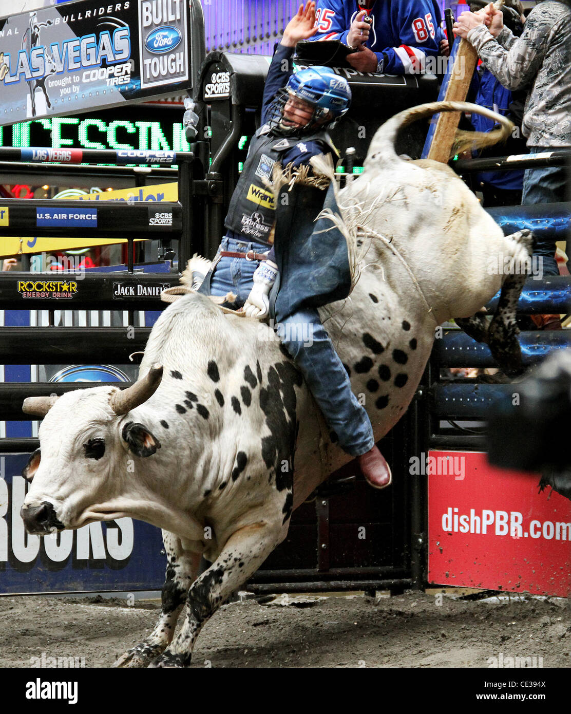 Professional Bull Riders' Top 10 Bull Riders compete in PBR's Built ...