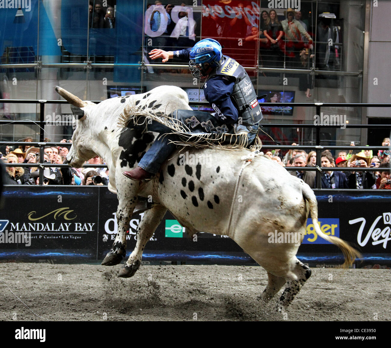 Professional Bull Riders' Top 10 Bull Riders compete in PBR's Built ...
