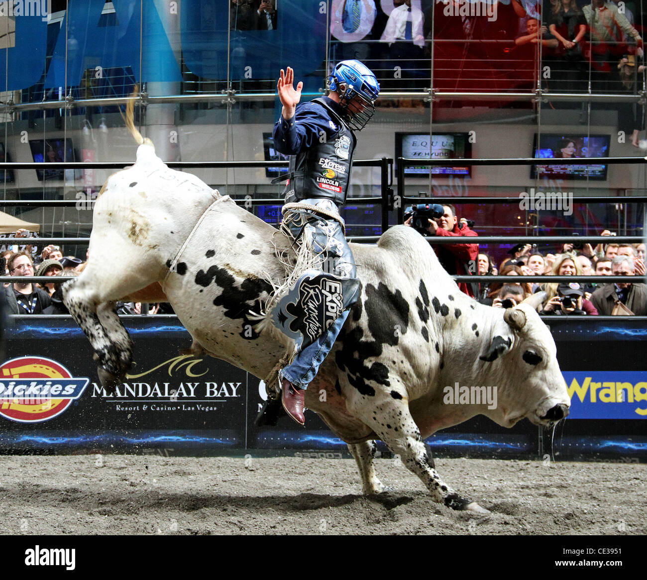 Professional Bull Riders' Top 10 Bull Riders compete in PBR's Built ...