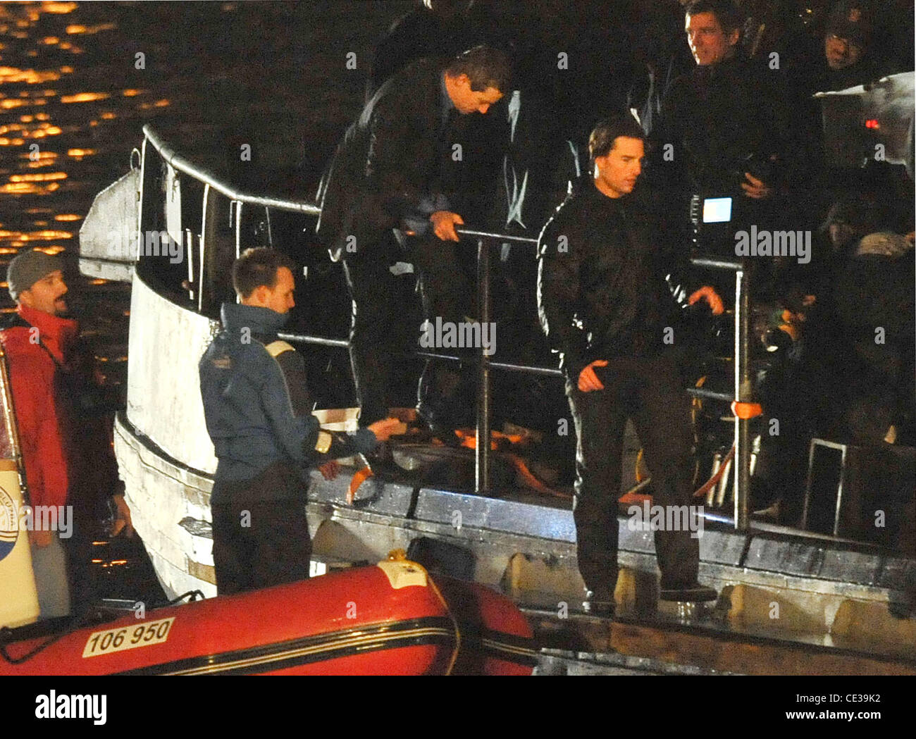 Tom Cruise Tom Cruise and Jeremy Renner are seen shooting 'Mission ...
