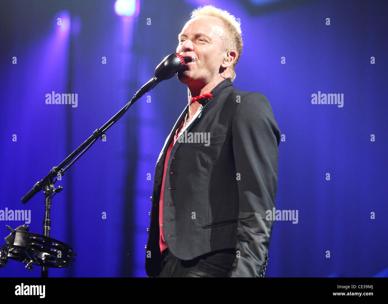 Sting performs live with the Royal Philharmonic Orchestra at the ...