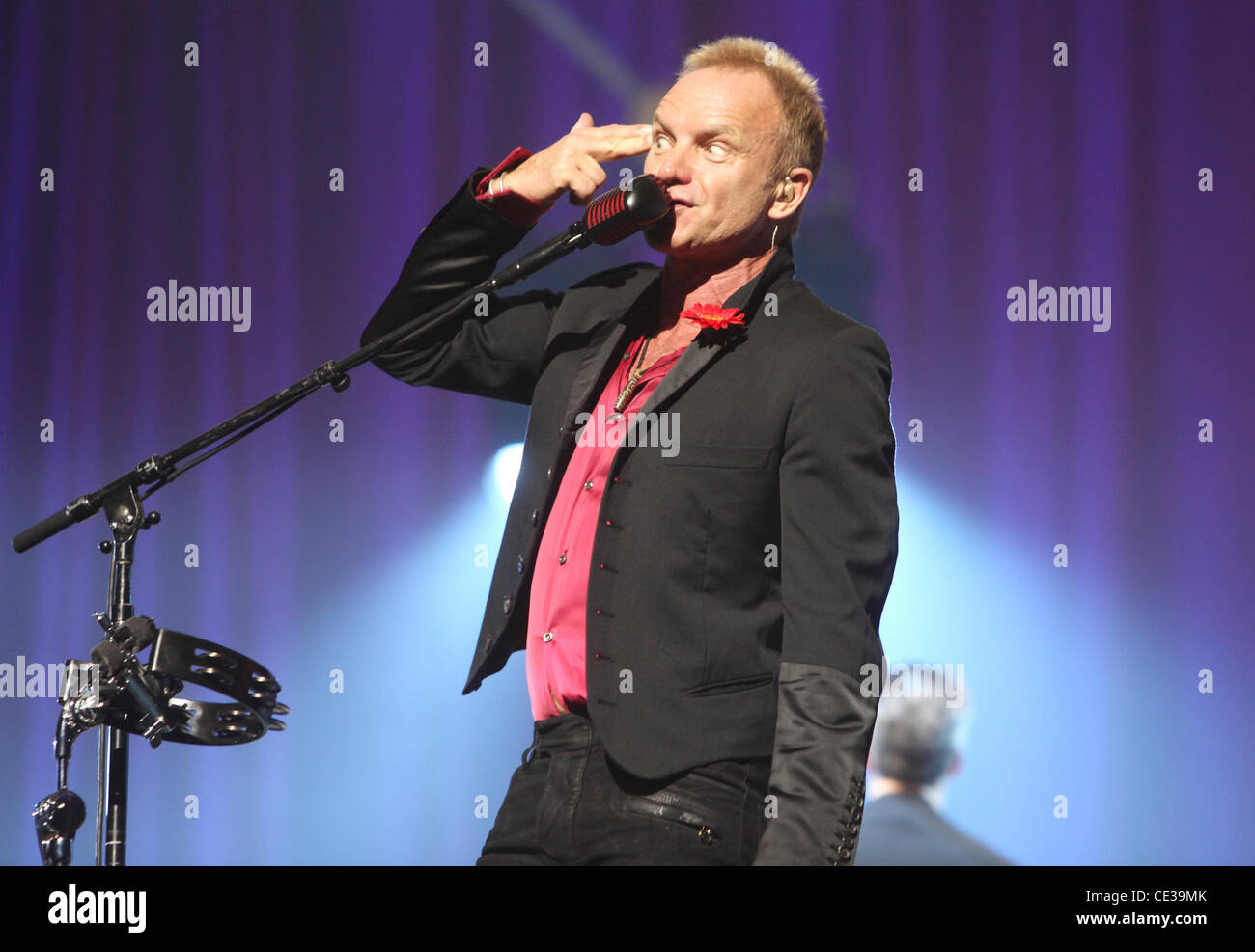 Sting performs live with the Royal Philharmonic Orchestra at the ...