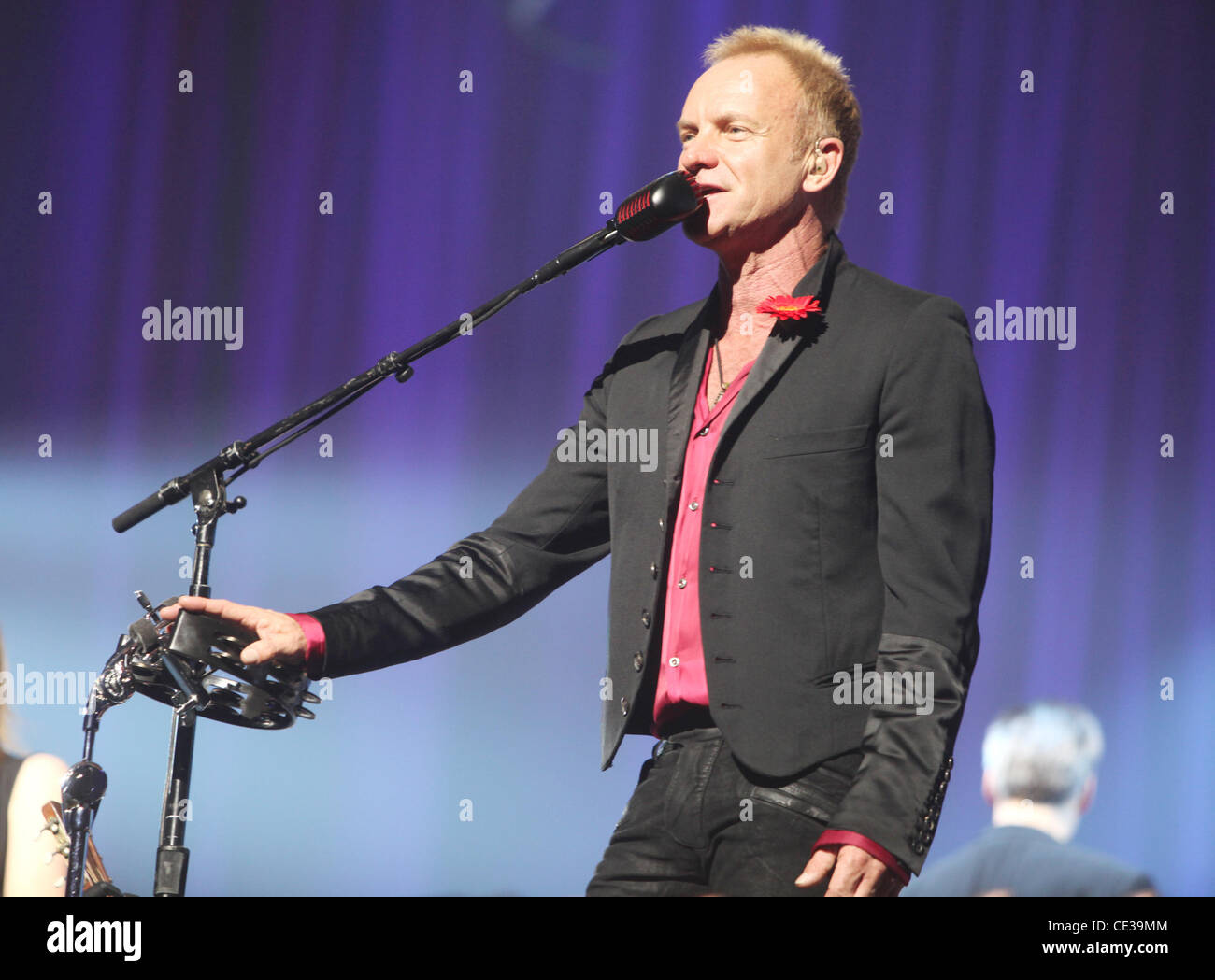 Sting performs live with the Royal Philharmonic Orchestra at the ...