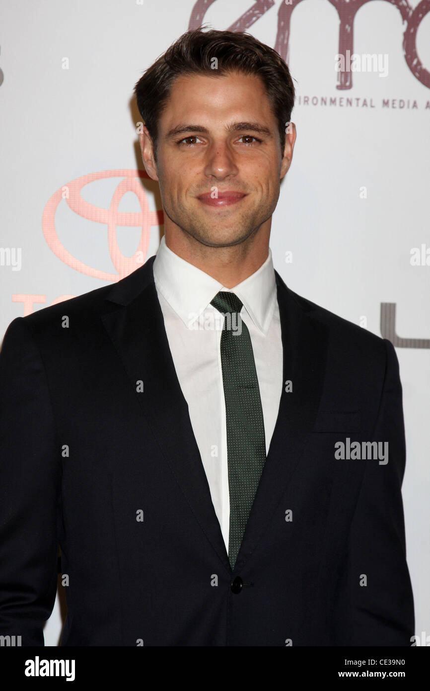 Sam Page arrives to the 2010 Environmental Media Association Awards ...