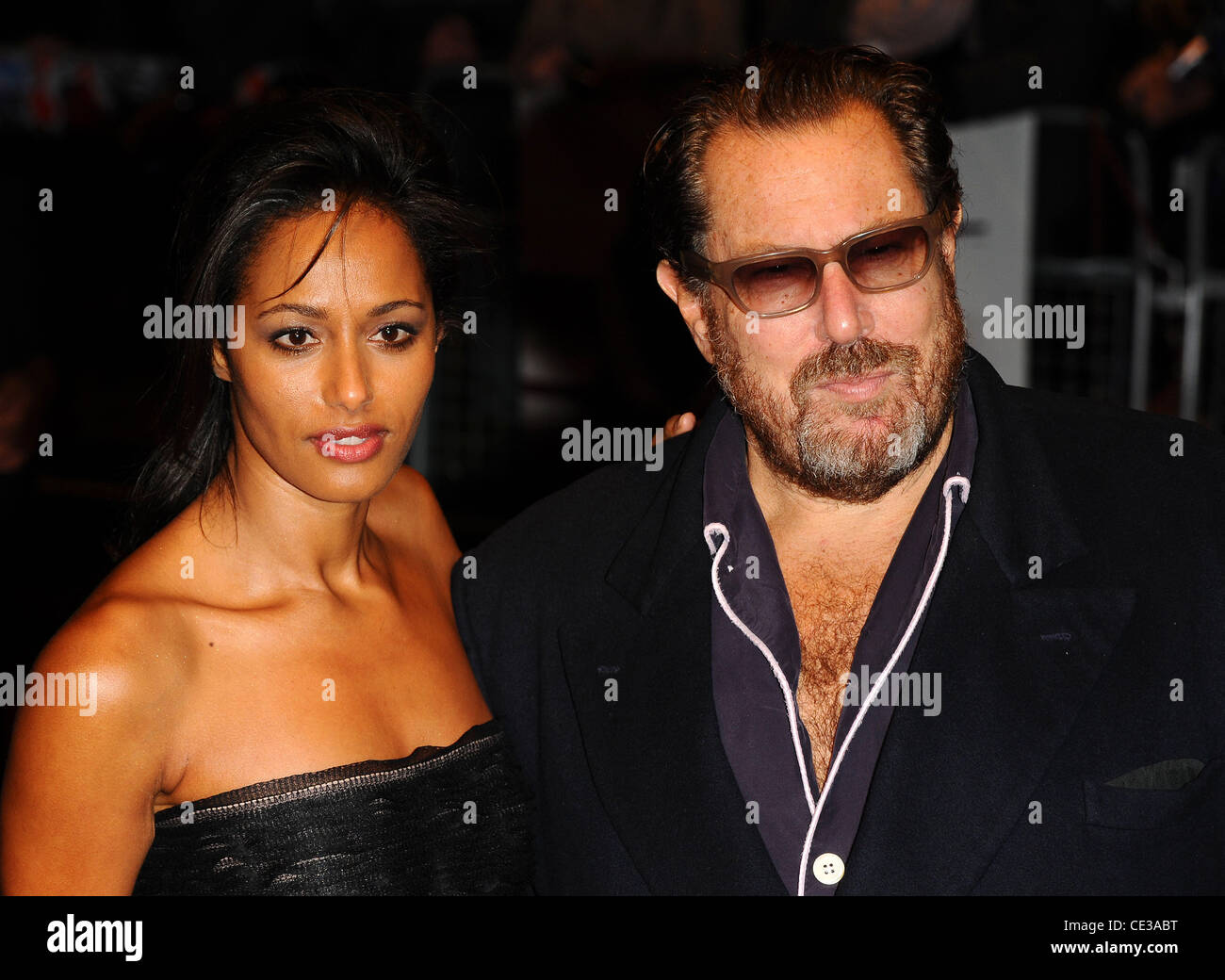 Rula Jebreal and Julian Schnabel 54th BFI London Film Festival - "Miral ...