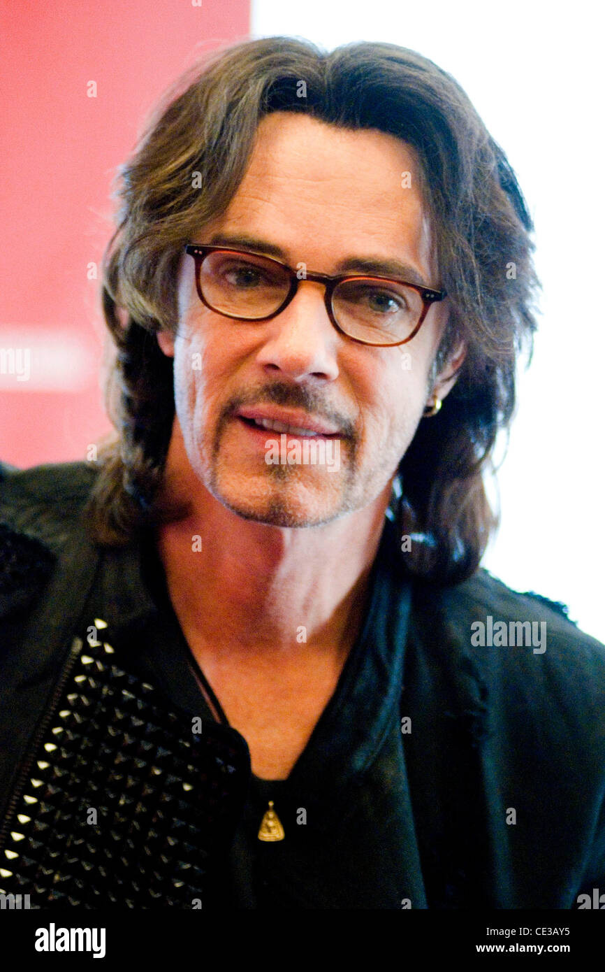Musician Rick Springfield signs copies of his book 'Late, Late at Night ...