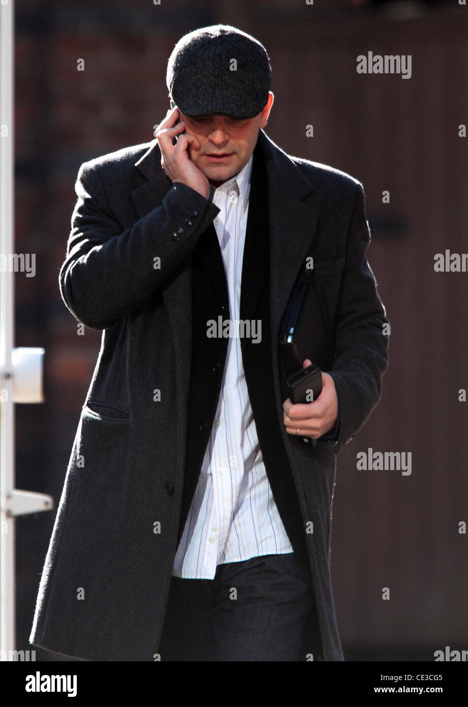 Simon Gregson from the ITV soap Coronation Street arrives at the ... Simon Gregson from the ITV soap Coronation Street arrives at the ...