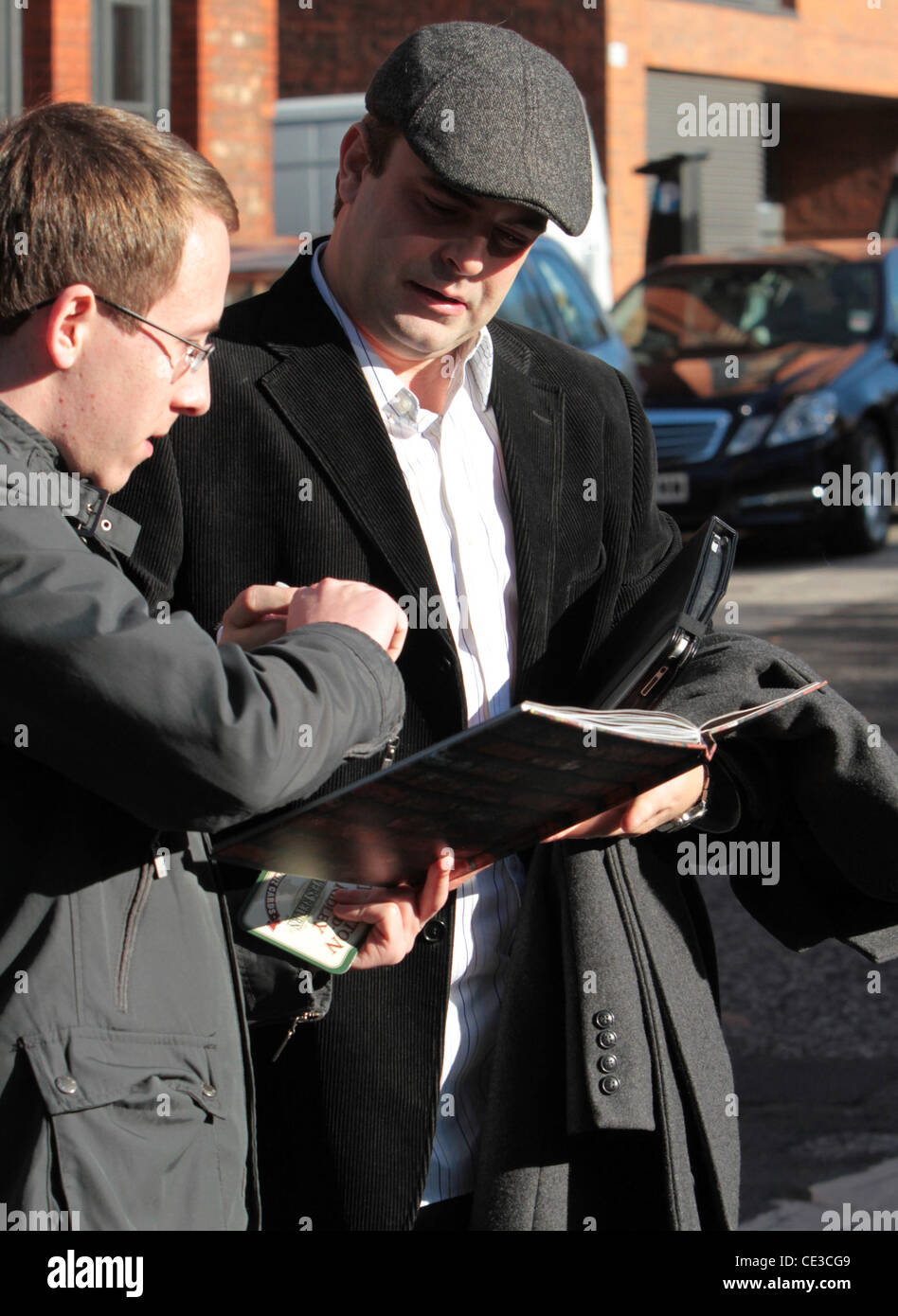 Simon Gregson from the ITV soap Coronation Street arrives at the ... Simon Gregson from the ITV soap Coronation Street arrives at the ...