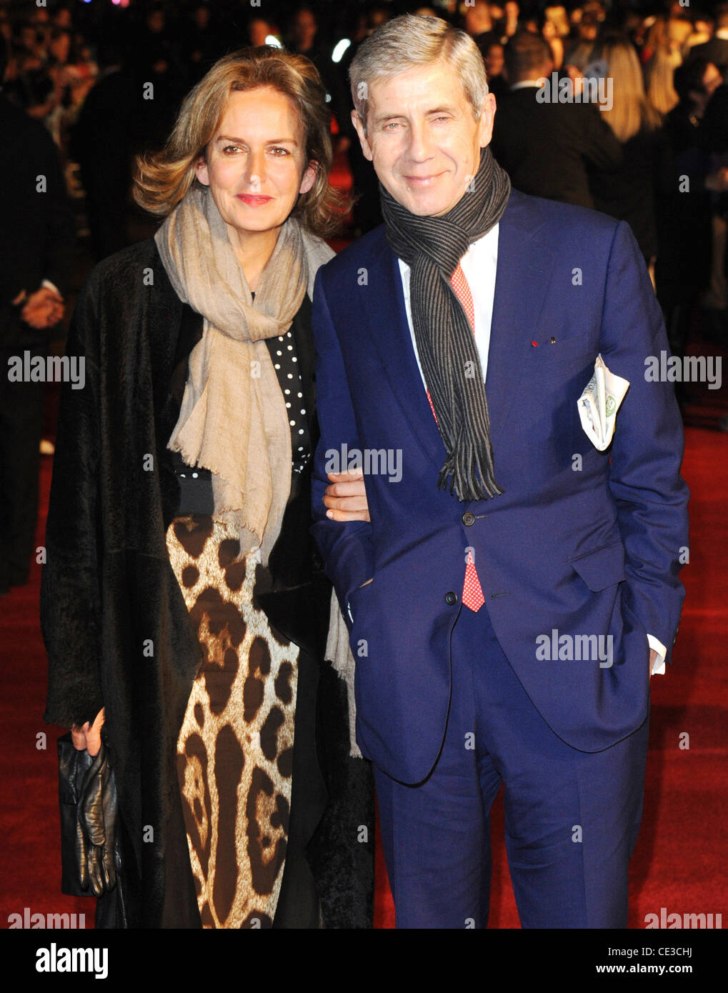 Stuart Rose and guest 'The Kids are Allright' Premiere - Arrivals Vue ...