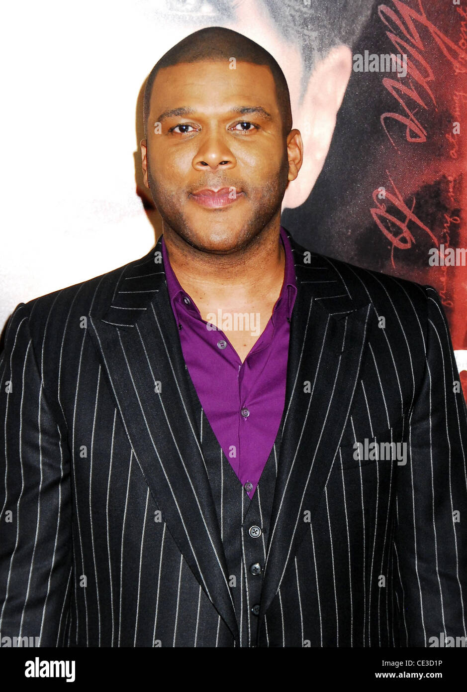 Tyler Perry NYC movie premiere of 'For Colored Girls' at the Ziegfeld ...