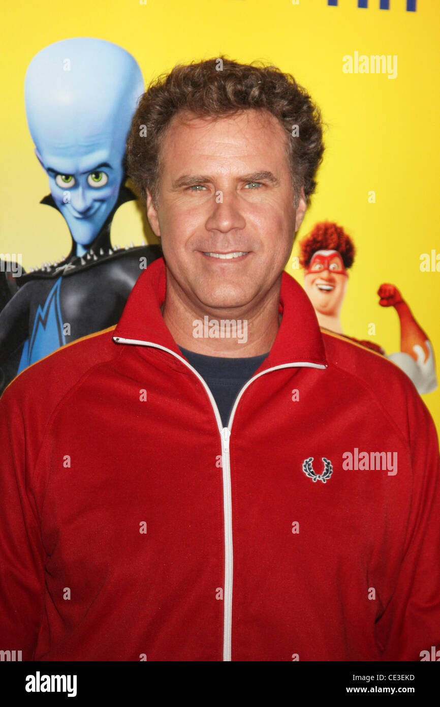 Will Ferrell Los Angeles premiere of 'Megamind' at Mann's Chinese ...