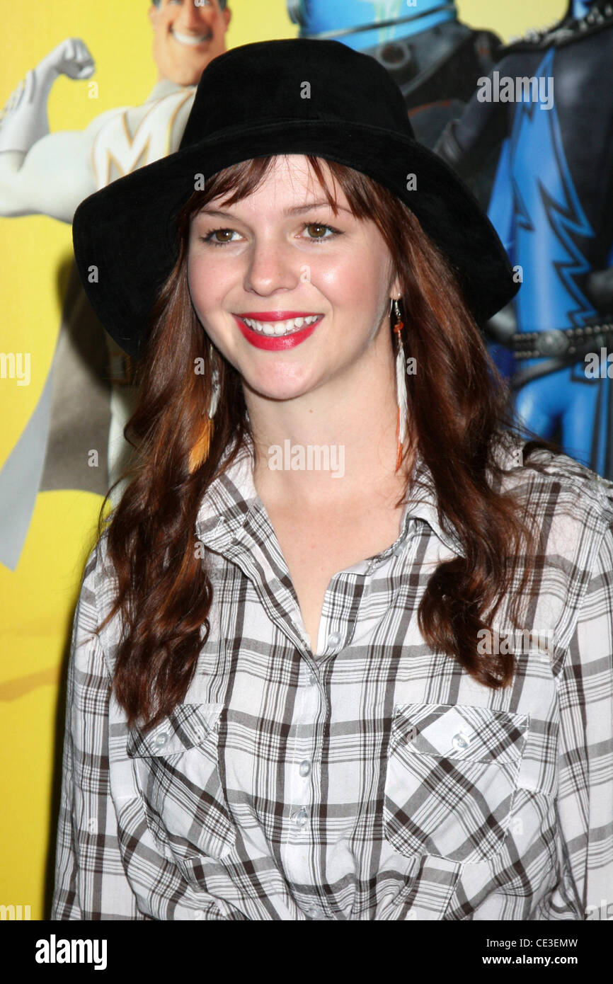 Amber Tamblyn Los Angeles premiere of 'Megamind' at Mann's Chinese ...