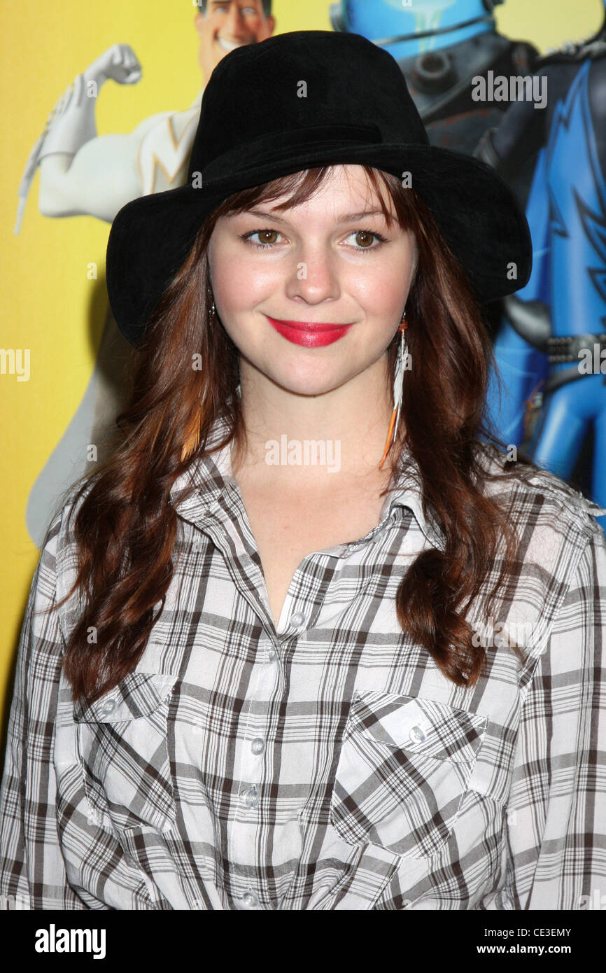 Amber Tamblyn Los Angeles premiere of 'Megamind' at Mann's Chinese ...