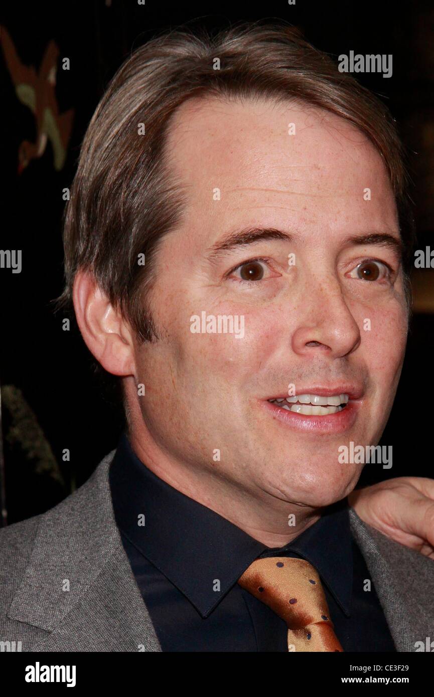 Matthew Broderick The opening night after party for the Public Theater ...