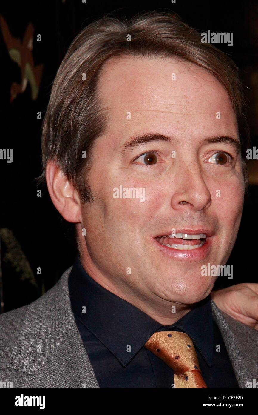 Matthew Broderick The opening night after party for the Public Theater ...