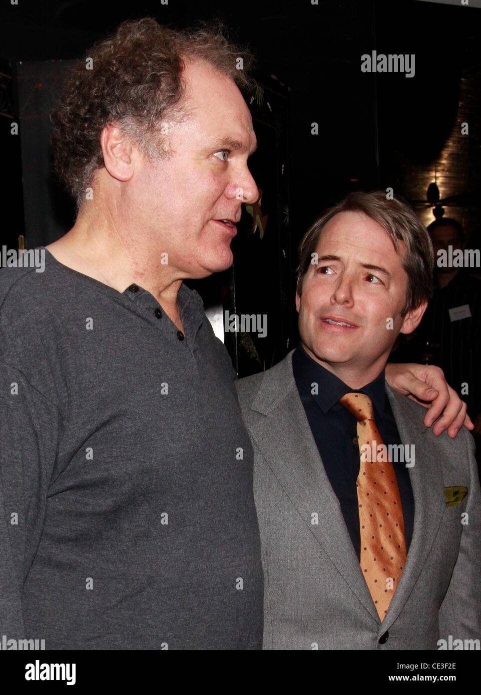 Jay O. Sanders and Matthew Broderick The opening night after party for ...