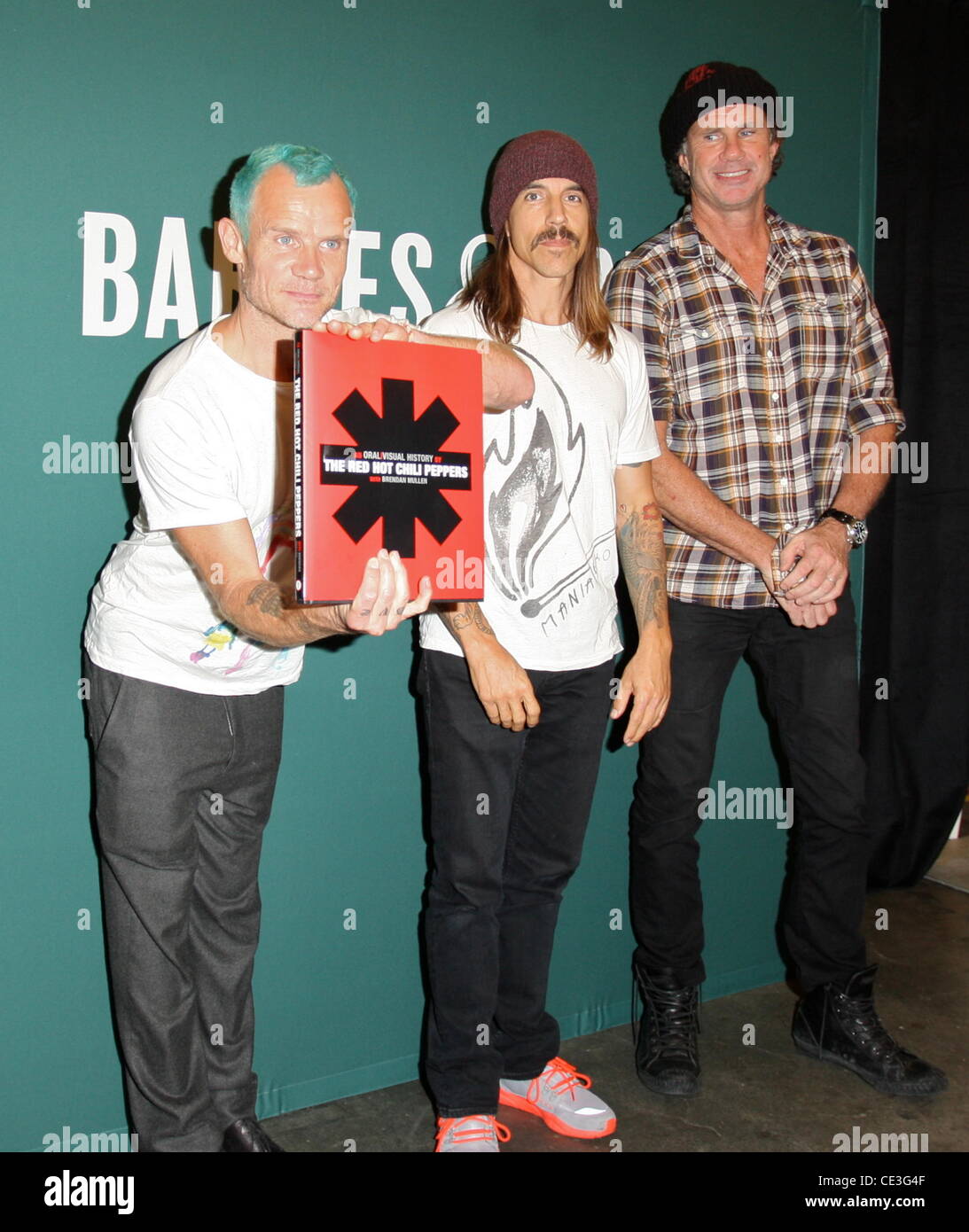 Flea aka Michael Peter Balzary, Anthony Kiedis and Chad Smith Red Hot ...