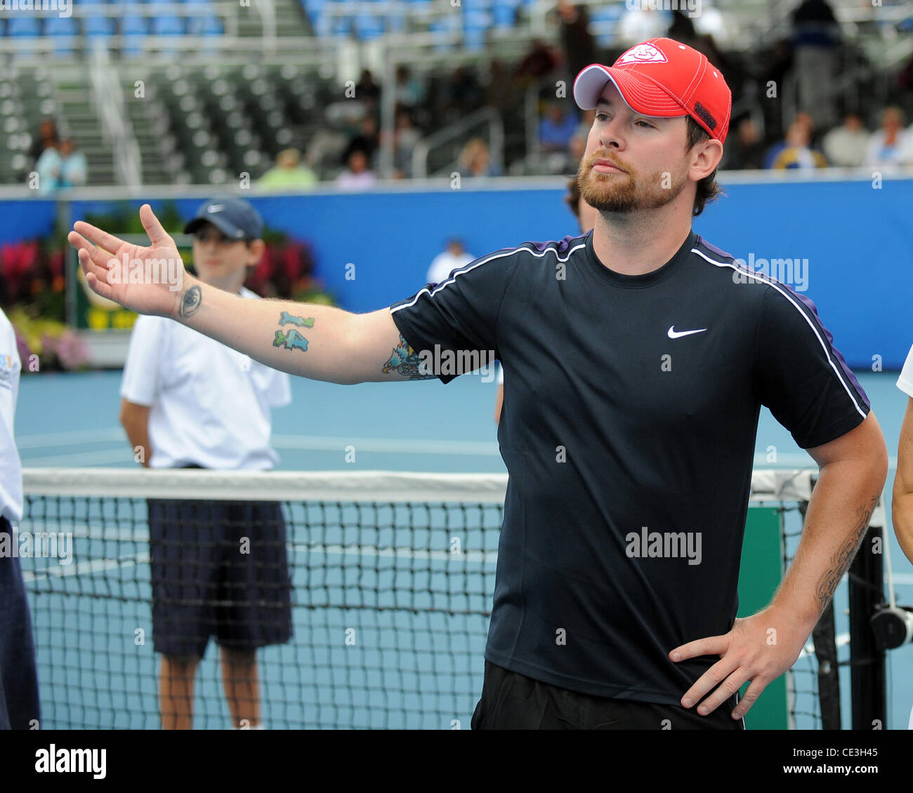 David Cook 2010 Chris Evert / Raymond James Pro-Celebrity Tennis ...
