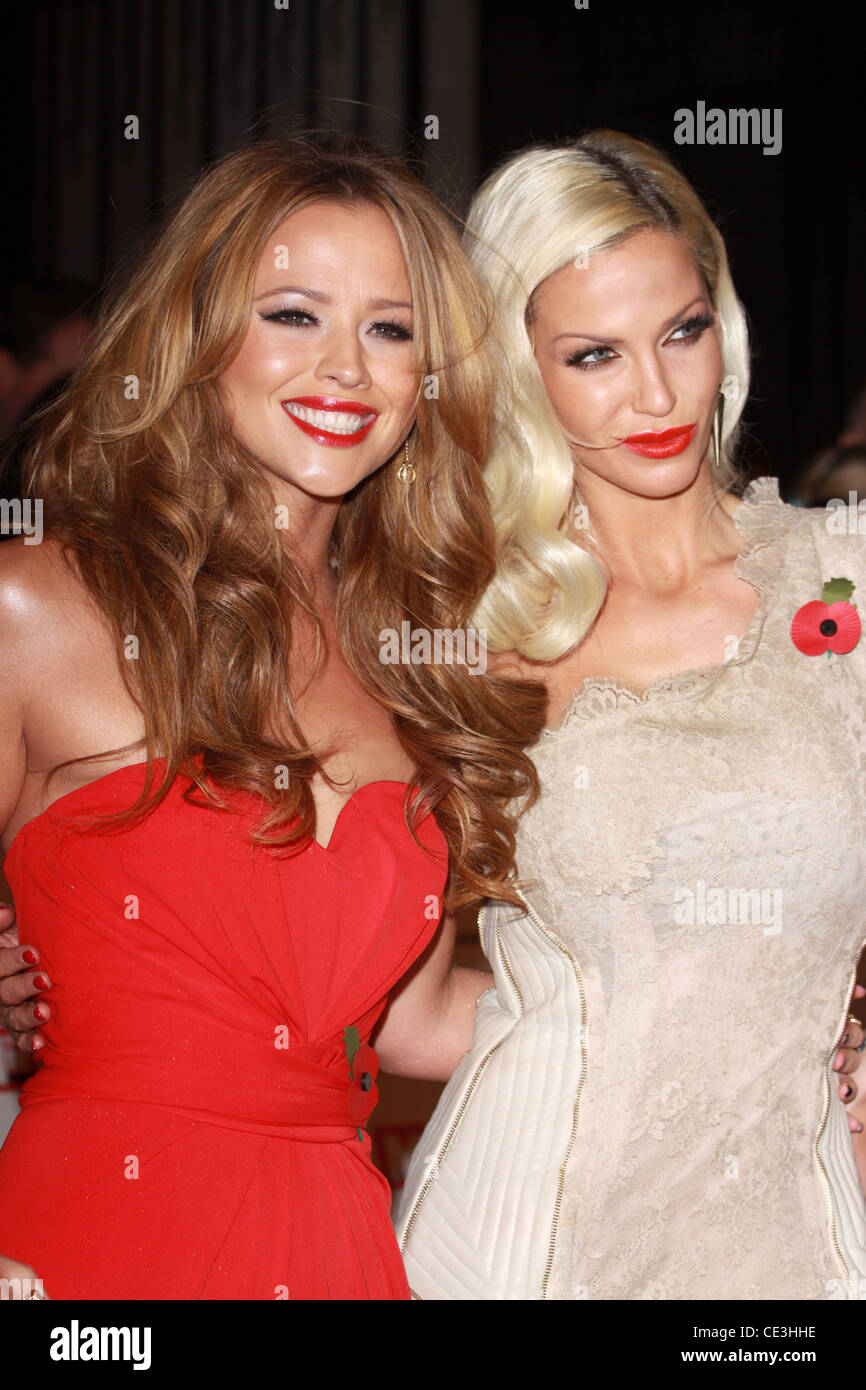 Kimberley Walsh and Sarah Harding Pride of Britain Awards 2010 held at ...