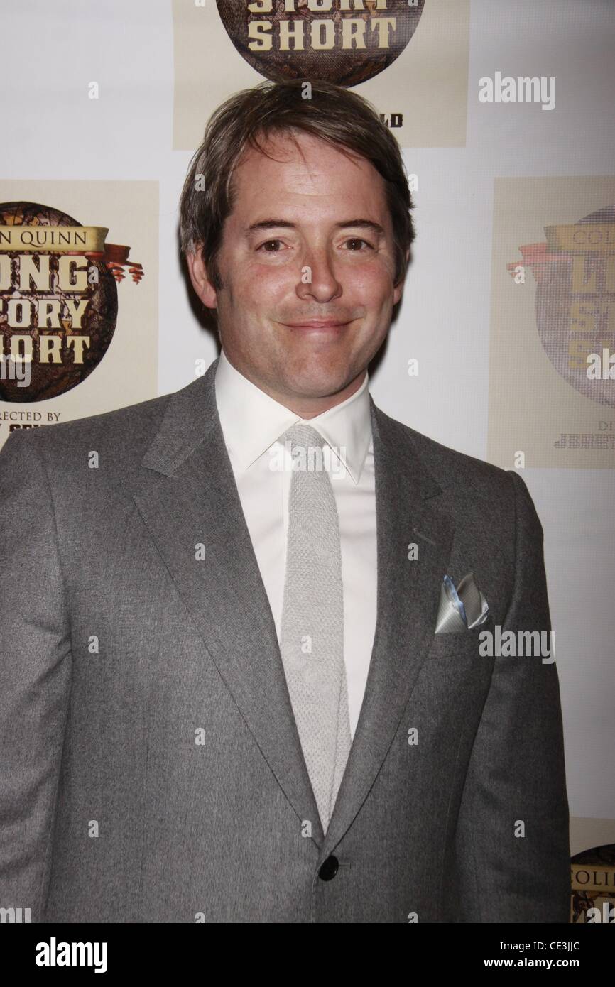 Matthew Broderick Opening night of the Broadway production of 'Colin ...