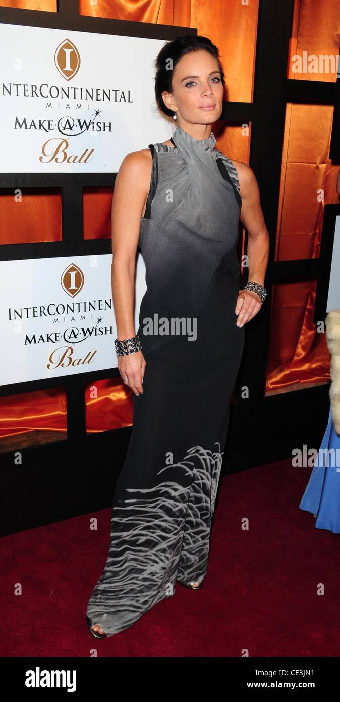 Gabrielle Anwar The 16th Annual InterContinental Miami Make-A-Wish Ball ...